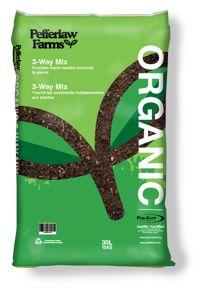 Organic 3-Way Soil Mix- 30L – Valley Feeds